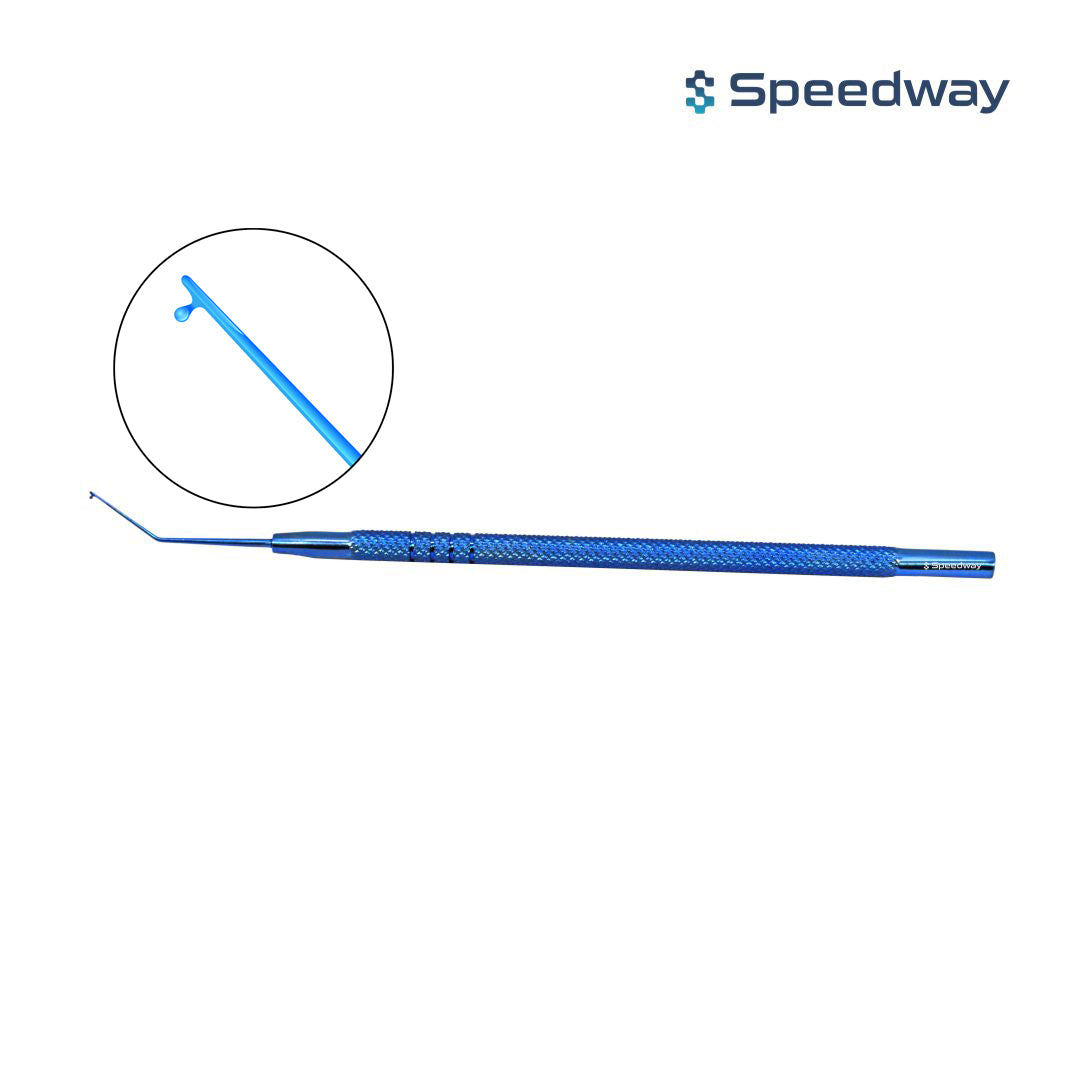 Lester IOL Manipulator Angled Titanium – Eye Instruments India