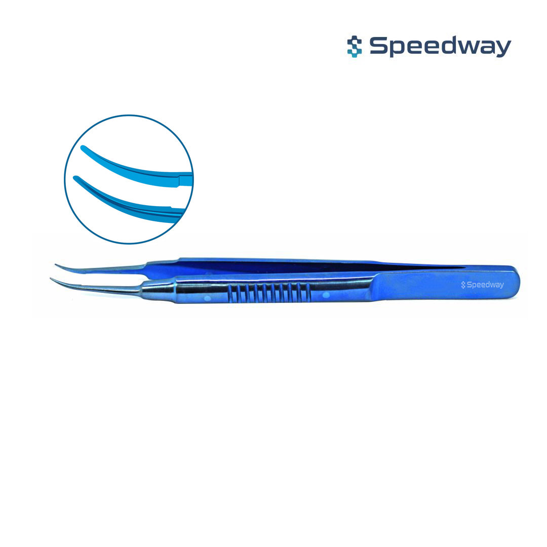 Tennant Suture Tying Forceps Curved Titanium – Eye Instruments India