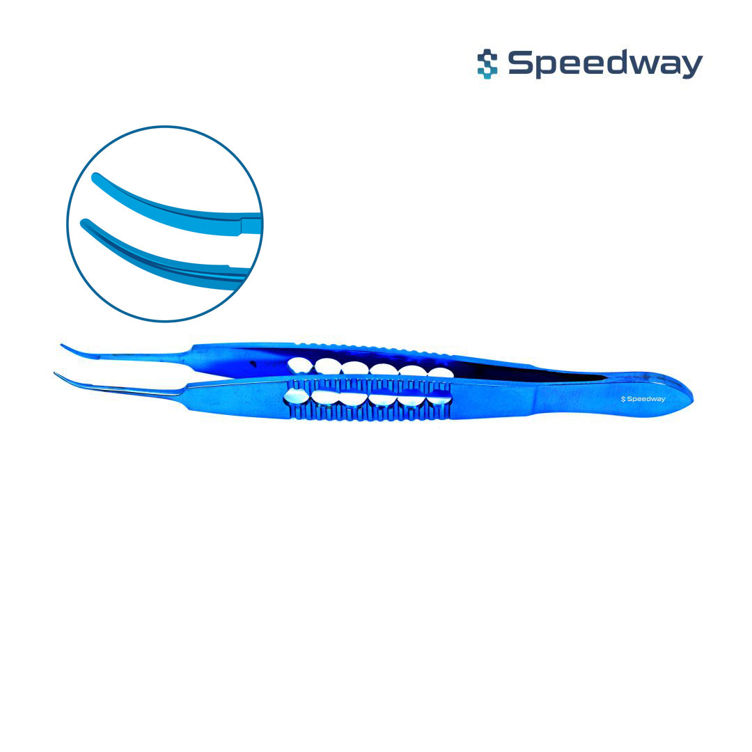 Speedway Suture Tying Forceps Curved Titanium – Eye Instruments India